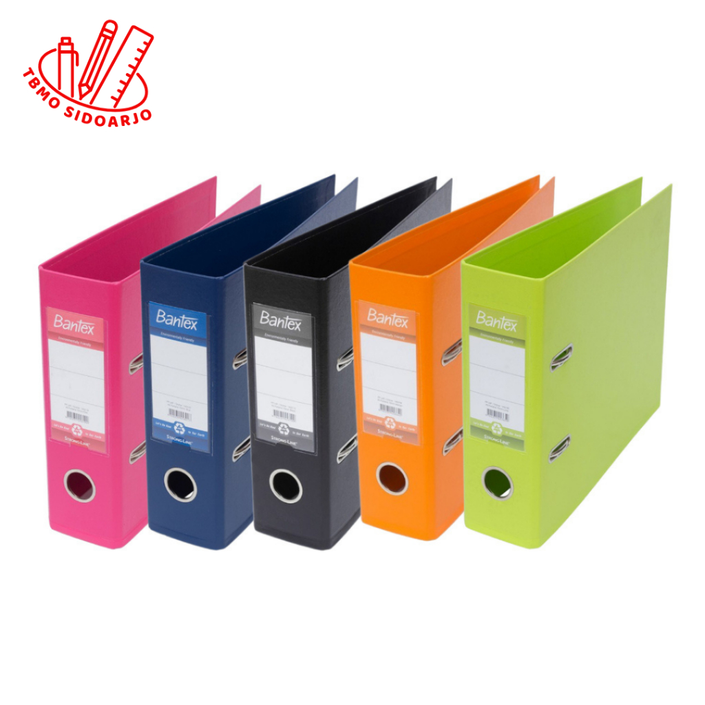Jual TBMO Bantex Lever Arch File Ordner Plastic A5 Kwitansi 7cm 1453 ...