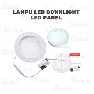 Jual LAMPU LED DOWNLIGHT LED PANEL D103 LAMPU ATAP PLAFON BULAT KOTAK ...