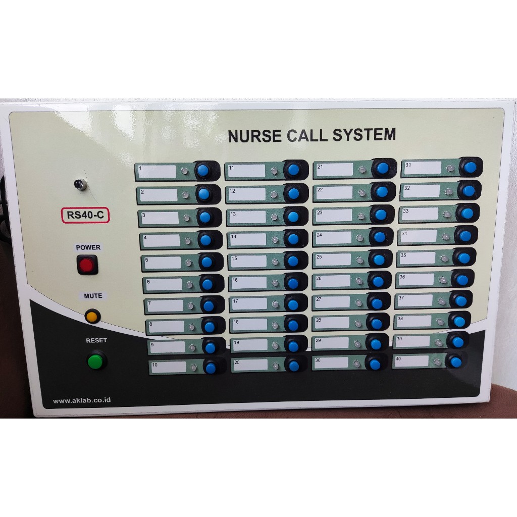 Jual Master Nurse Call 50 Channel Aklab RS50CH | Shopee Indonesia