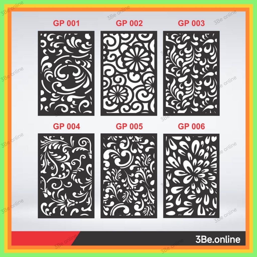 Jual Laser cutting plat 40x80cm tebal 1,6mm ornamen pintu pagar hiasan ...