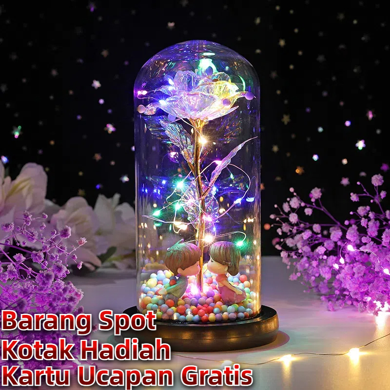 Jual 【COD】Flower LED Lampu Bunga Mawar Dekorasi Hampers Pajangan Kado ...