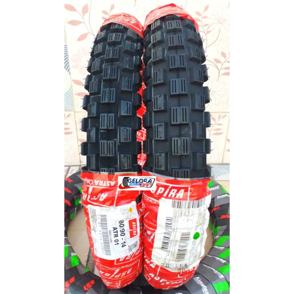 Jual ban trail aspira 80/90-14 ring 14 ban motor matic trail 90/90-14 ...