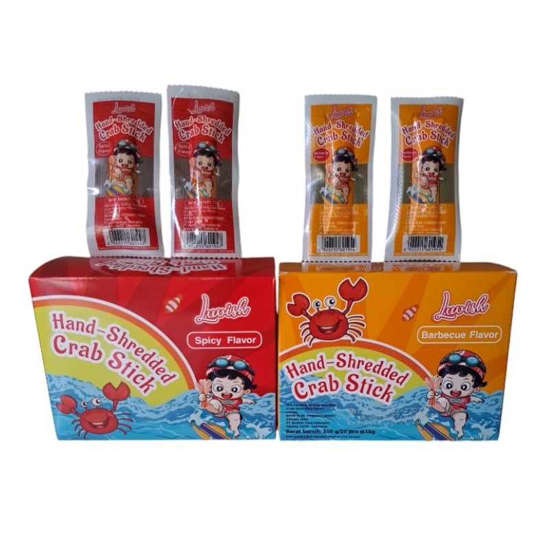 Jual Luvish Crab stick 1 box isi 20 pcs | Shopee Indonesia