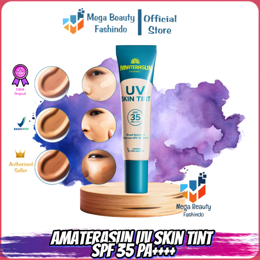 Jual Amaterasun UV Skin Tint SPF 35 PA++++ 25gr | Shopee Indonesia