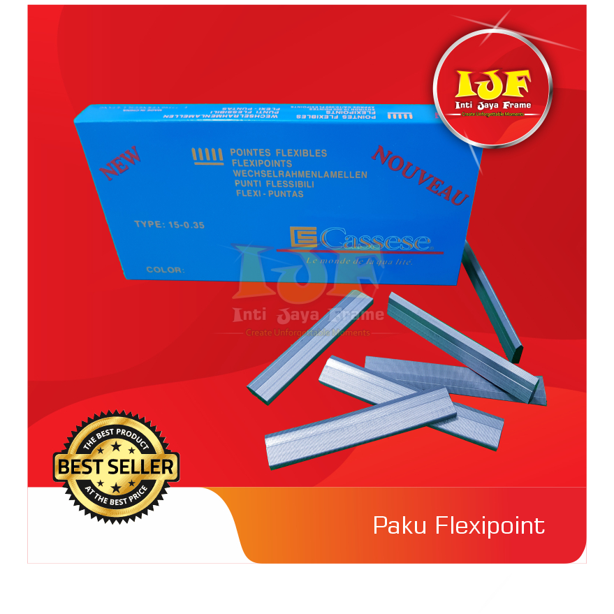 Jual FLEXIPOINT / PAKU FLEXI UNTUK MESIN TEMBAK / PAKU FLEXIPOINT BIRU ...