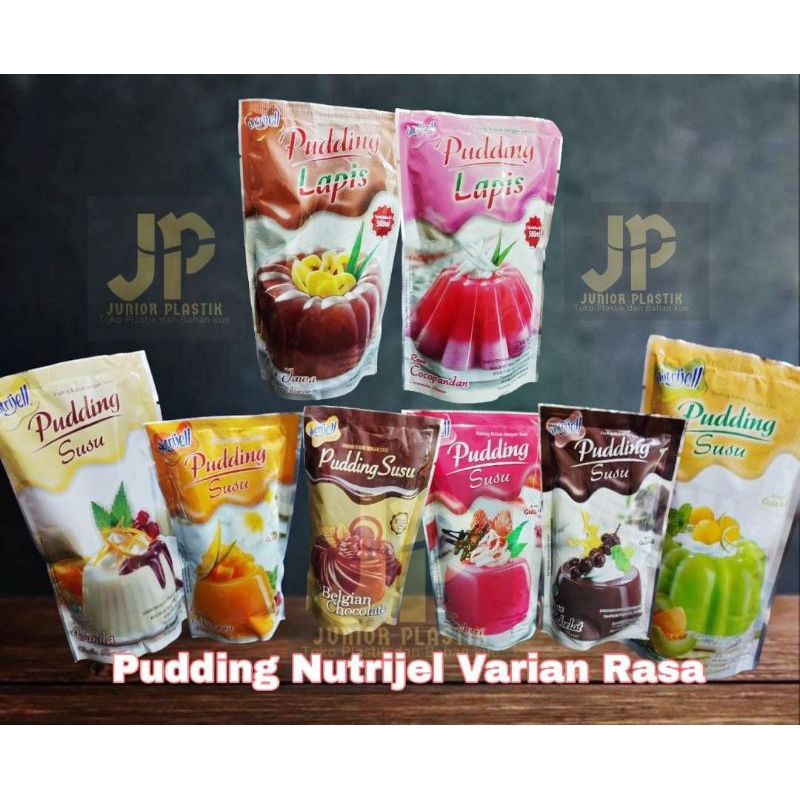 Jual Pudding Nutrijell Aneka Rasa/Pudding susu/Pudding Lapis/Pudding ...