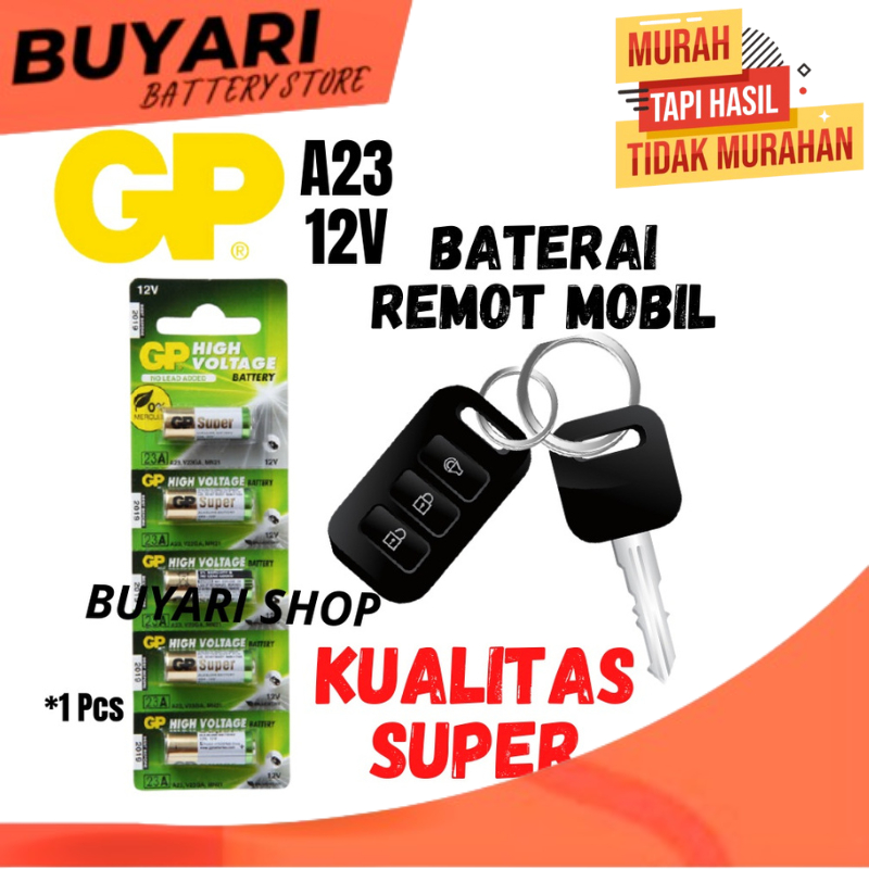 Jual PALING MURAH!! Baterai Remote Remot Mobil A23 23A 23AE Avanza ...