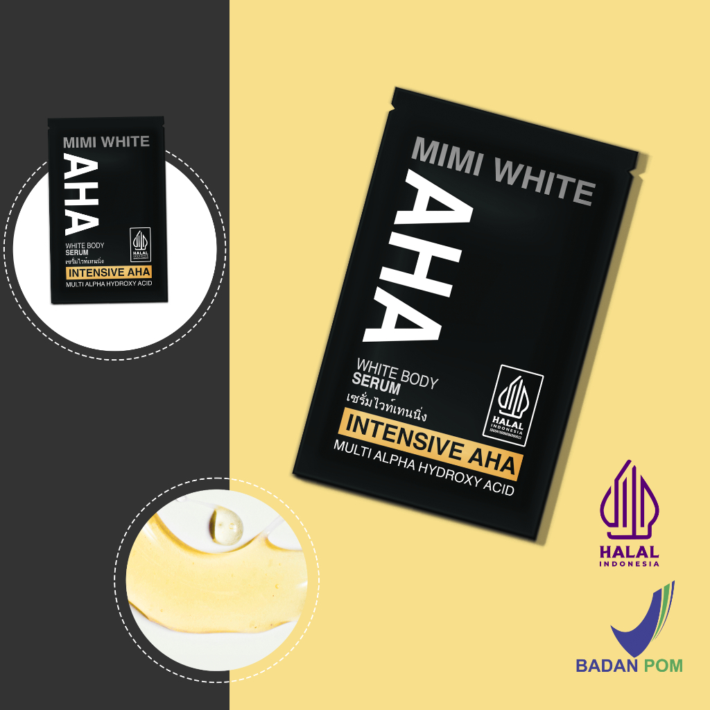 Jual READY AHA MIMI WHITE Serum Sachet 10 ML | BPOM | Shopee Indonesia