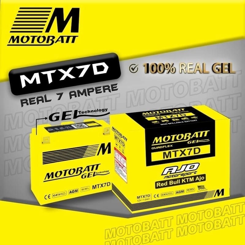 Jual AKI MOTOR HONDA TIGER REVO , TIGER 2000 MOTOBATT MTX7D ORIGINAL ...