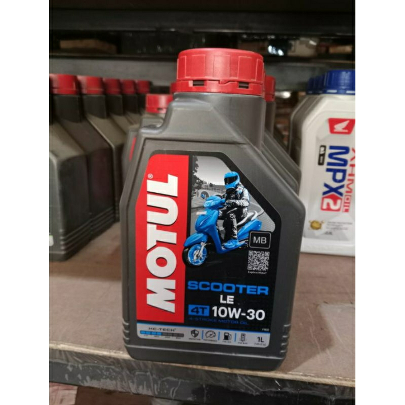 Jual Oli Motor MOTUL Scooter LE 10W30 Matic | Shopee Indonesia