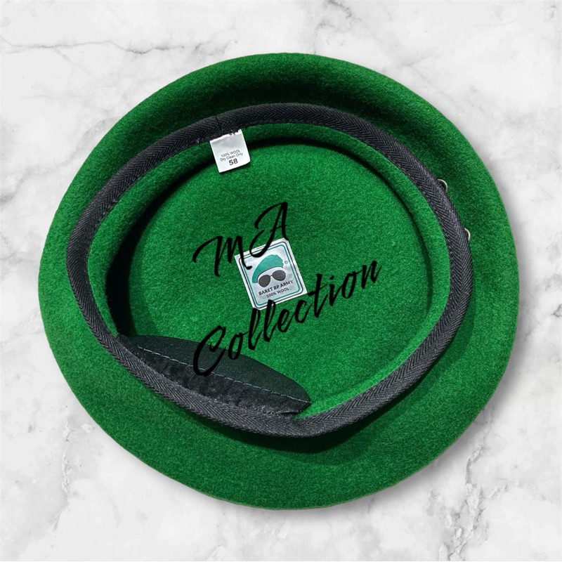 Jual BARET TNI AD , HIJAU , BIRU POM , HITAM | Shopee Indonesia