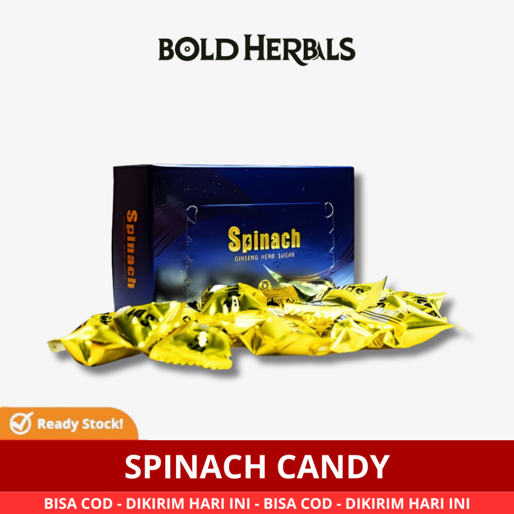 Jual Spinach Candy Original Ginseng Herb Sugar | Shopee Indonesia