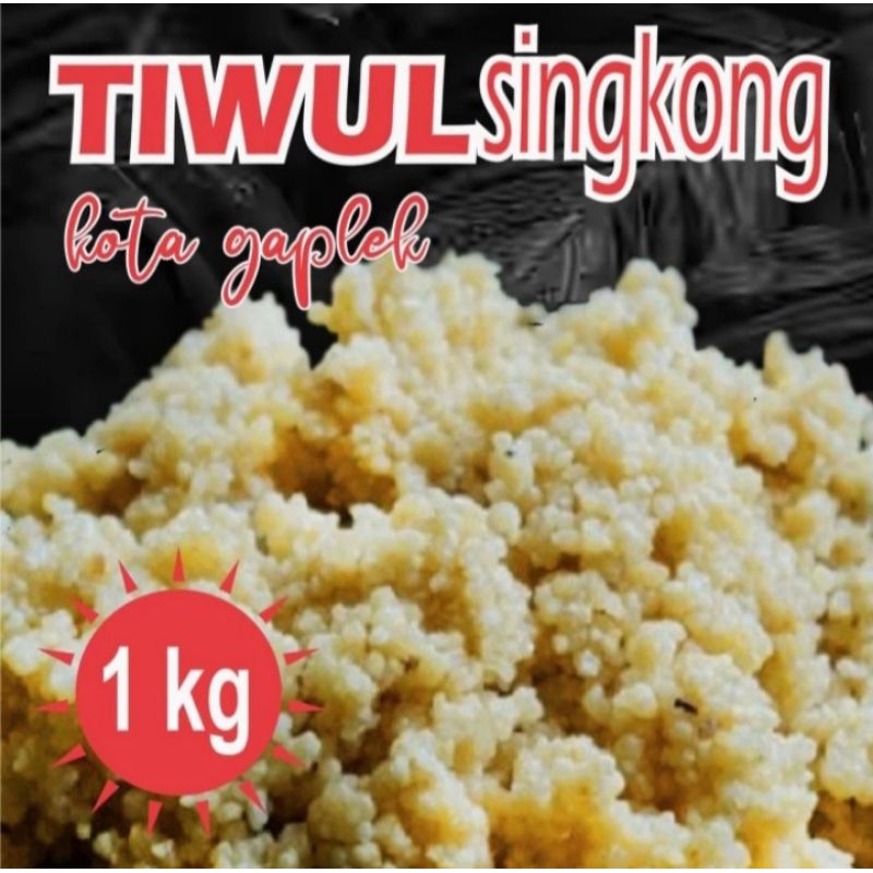 Jual Oyek Singkong/Tiwul Singkong/Nasi Tiwul Super Kemasan 1 kg ...