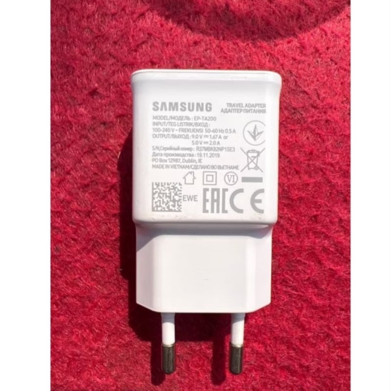 Jual Kepala Charger Samsung 15 watt copotan Fast Charging ORIGINAL 100% | Shopee Indonesia