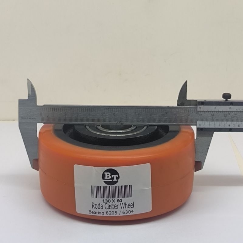 Jual Roda Caster Wheel Toyota BT Raymond 130x60mm Polyurethane ...
