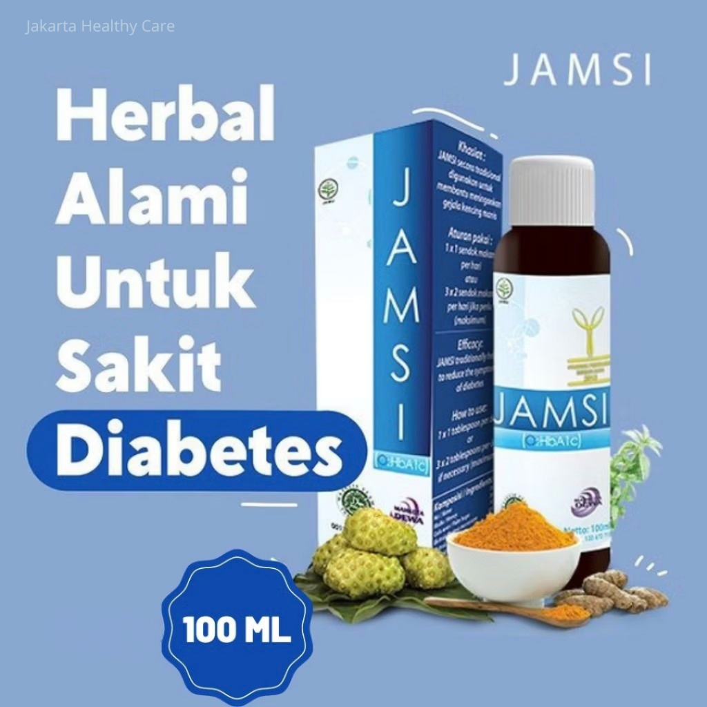 Jual Jamsi Jamu Diabetes/jamsi obat diabetes ukuran 100ml | Shopee ...