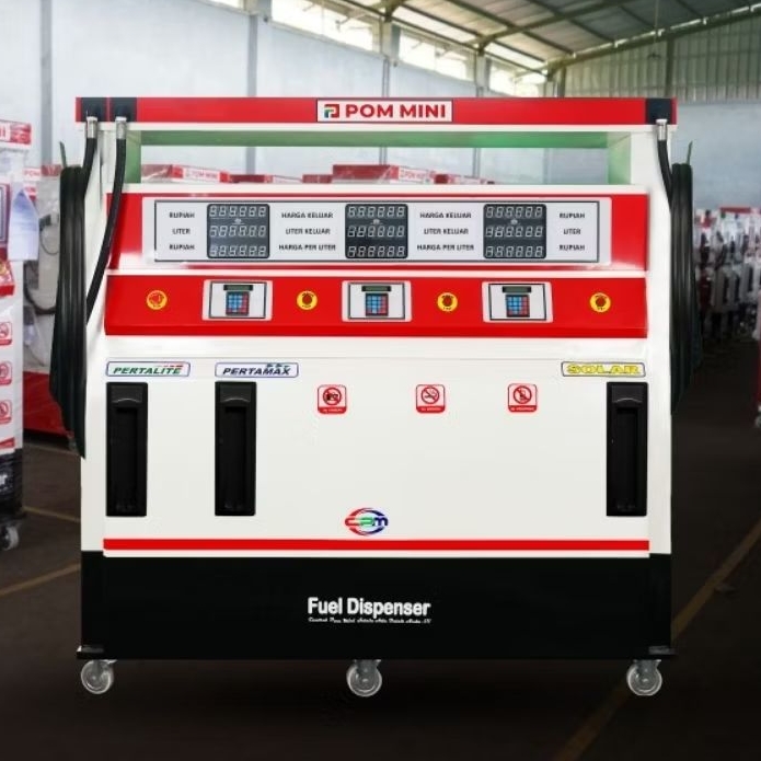 Jual POM MINI - Pertamini Digital 3 Nozzle 3 x 210 Liter (Produk CPM ...