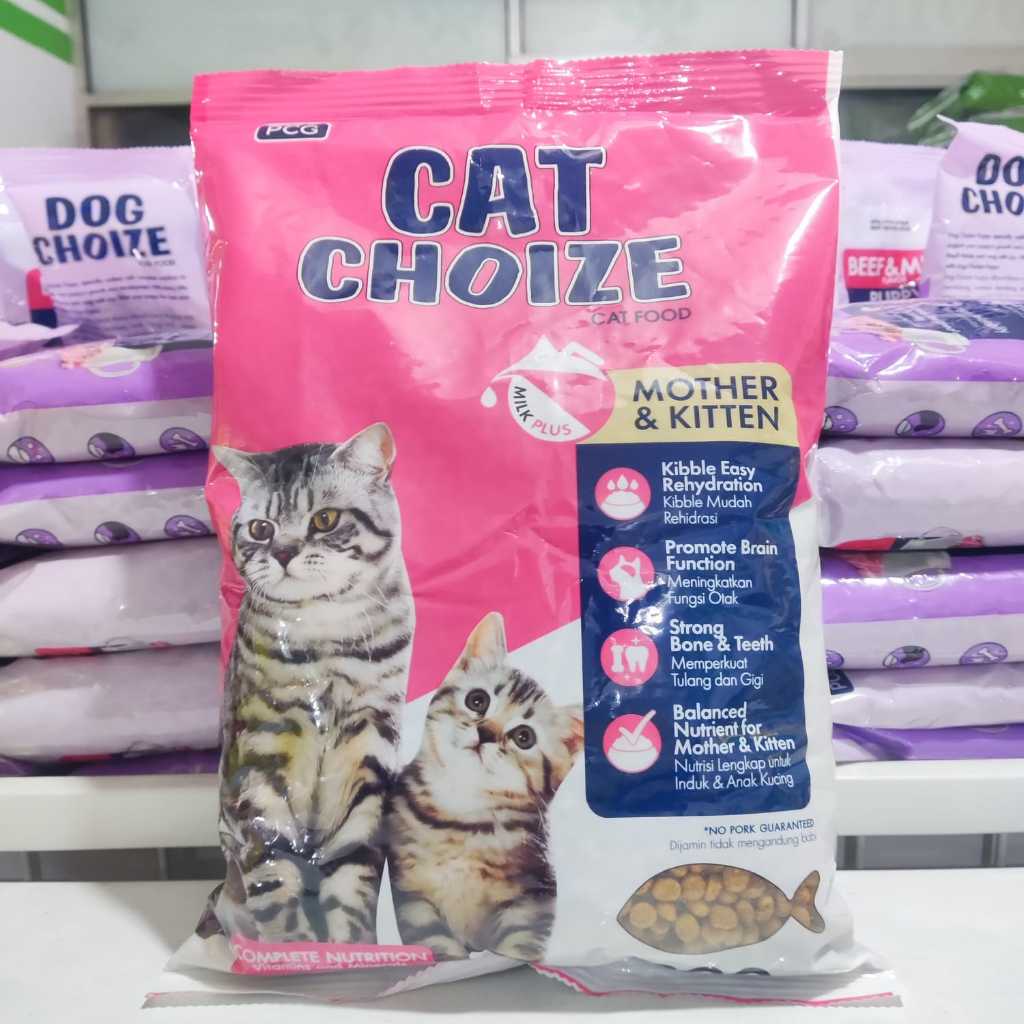Jual Cat Choize Mother & Kitten paket 2 pcs Freshpack 800gr | Makanan ...