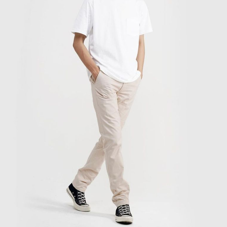 Jual ZHON ARMY Carl Celana Panjang Chinos Pria Slimfit | Shopee Indonesia