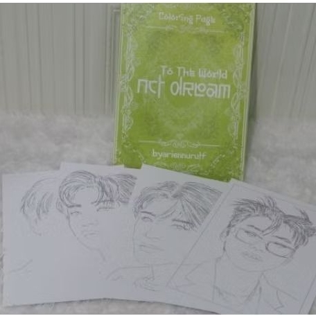 Jual NCT DREAM - Coloring Page/Lembar Mewarnai Kpop Idol NCT DREAM Part ...