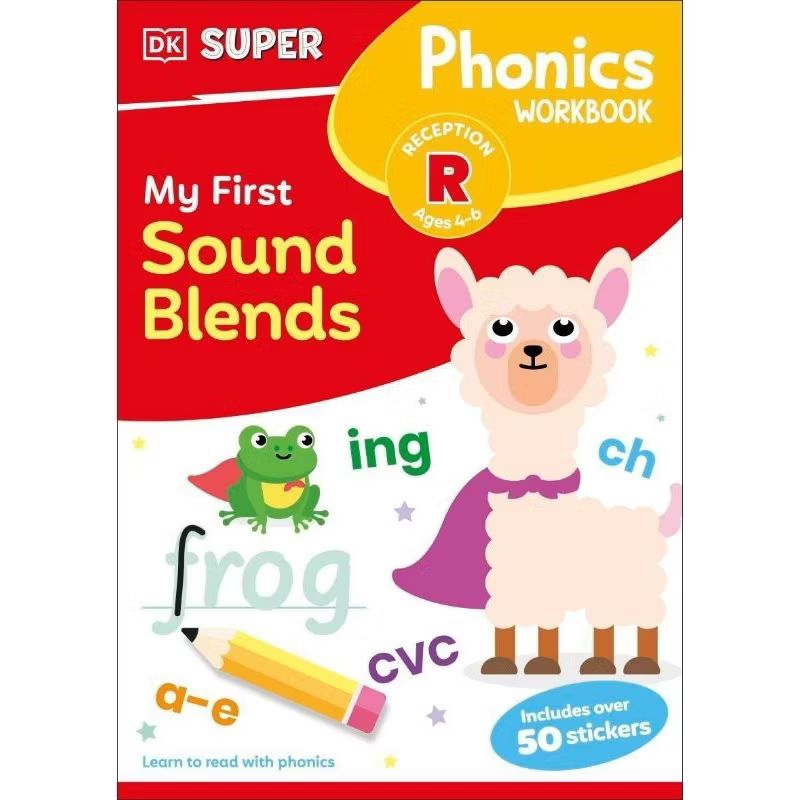 Jual DK Super Phonics Workbook My First Sound Blends | Shopee Indonesia