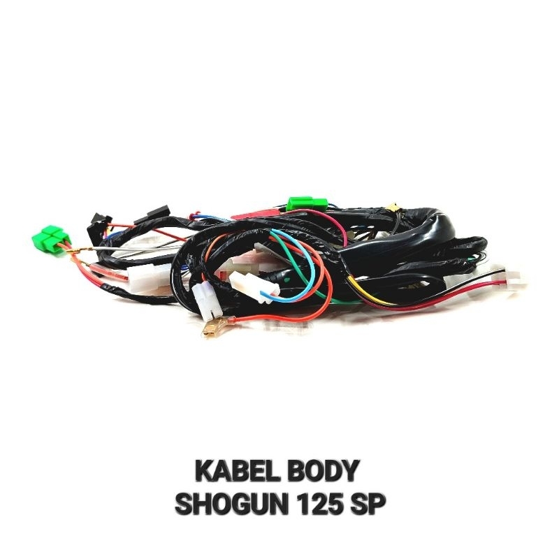 Jual Kabel Body Shogun 125 SP - Cable Cabel Tali Seling Harness Wire ...