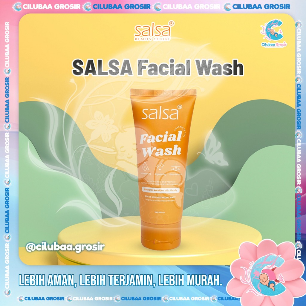 Jual SALSA Facial Wash Gentle and Mild (Sabun Pembersih Wajah untuk ...
