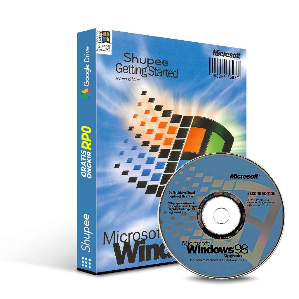 Jual Original Windows® 98 SE | CD-ROM | Shopee Indonesia
