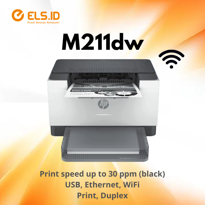 Jual HP LaserJet M211dw Wireless Monochrome | Shopee Indonesia