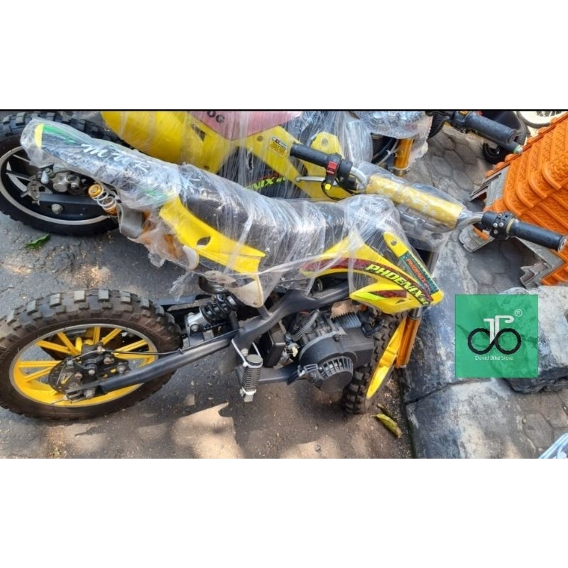 Jual mini motor trail 2tak 50cc Double Starter (seken kondisi bagus ...