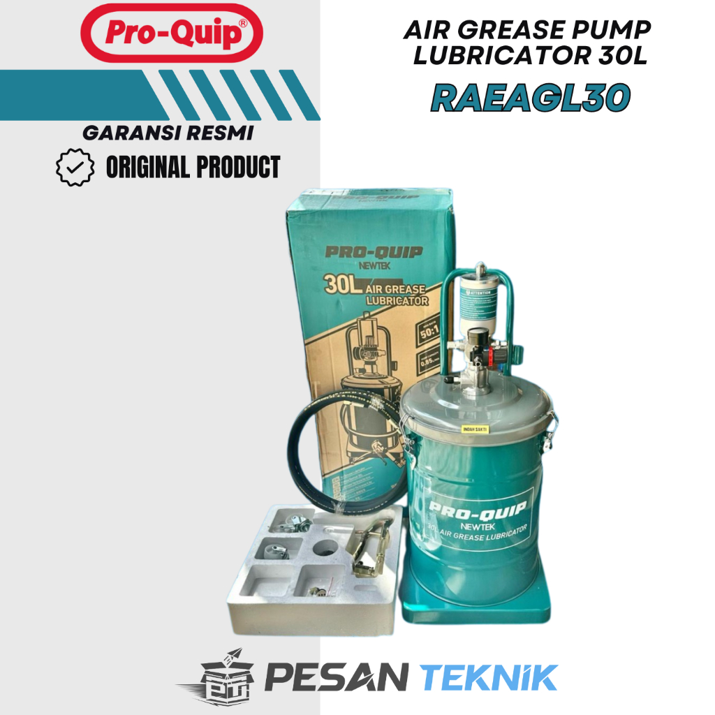 Jual Air Grease Lubricator 30L Greas Pump Oli Angin ProQuip RAEAGL30 ...