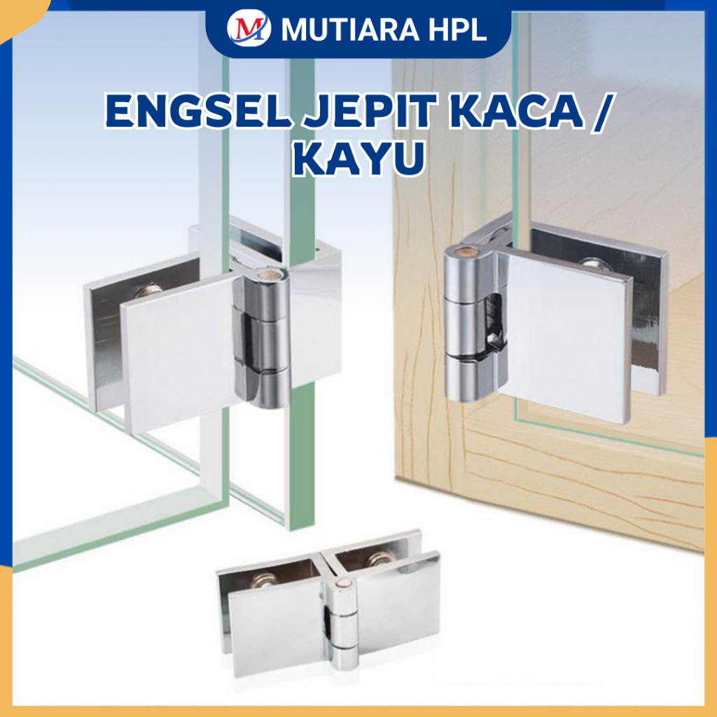 Jual Engsel Jepit Kaca ke Kaca, Kaca ke Kayu / Engsel Kaca Etalase ...