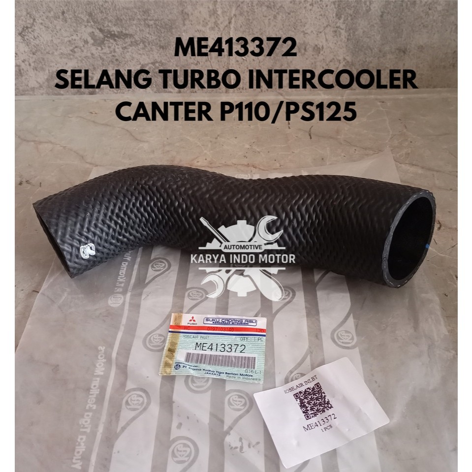 Jual Selang Inlet Intake Turbo Intercooler Canter 110PS / 125PS ORI KTB ...