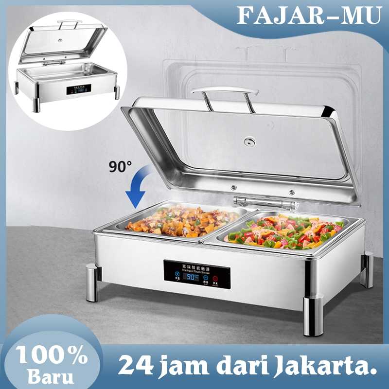 Jual Roll Top Prasmanan Elektrik Wadah Prasmanan Kapasitas 9L Rolltop ...