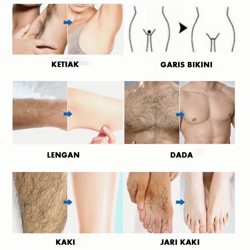 Jual Perontok bulu permanen penghilang bulu ketiak semprotan penghilang ...