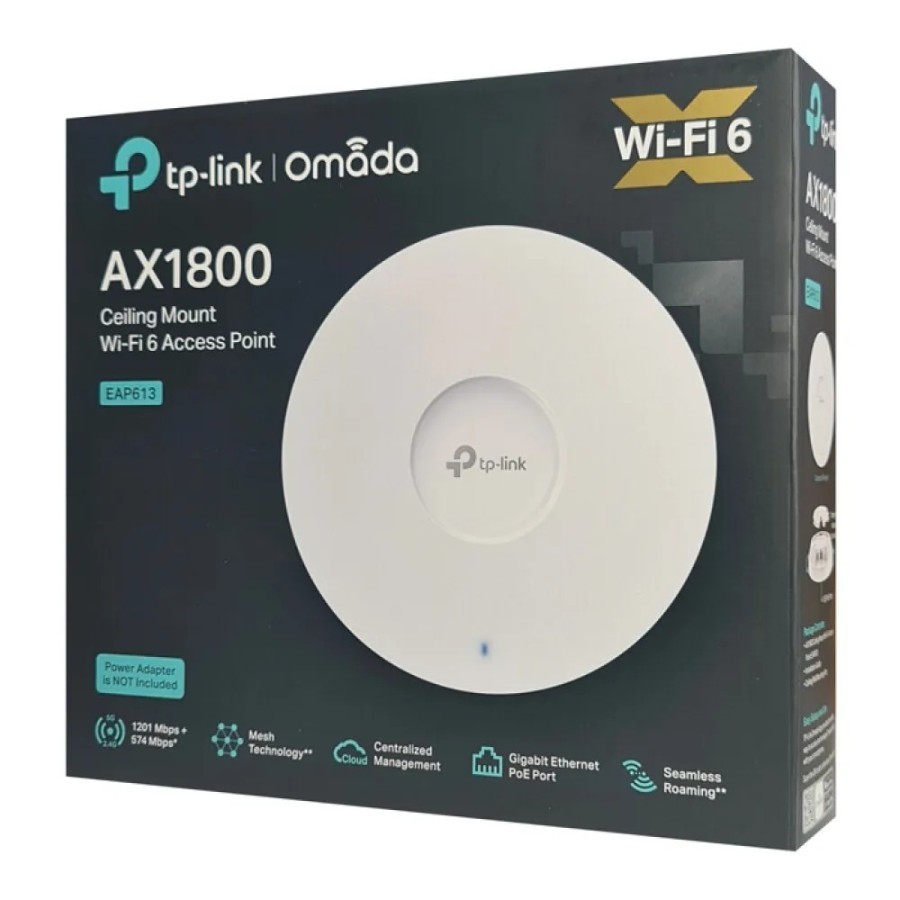 Jual Tp-Link EAP613 AX1800 WiFi 6 Dual Band Gigabit Wireless Access Point | Shopee Indonesia