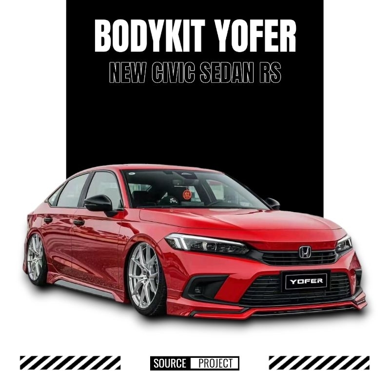 Jual BODYKIT NEW CIVIC SEDAN RS FE YOFER MODEL | Shopee Indonesia