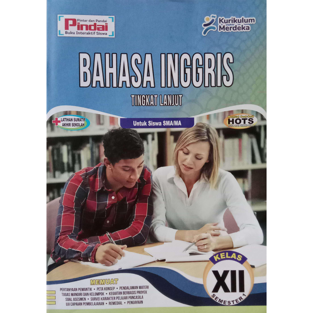 Jual Buku LKS Bahasa Inggris Tingkat Lanjut Kelas 12 SMA/MA Semester 1 Kurikulum Merdeka ...