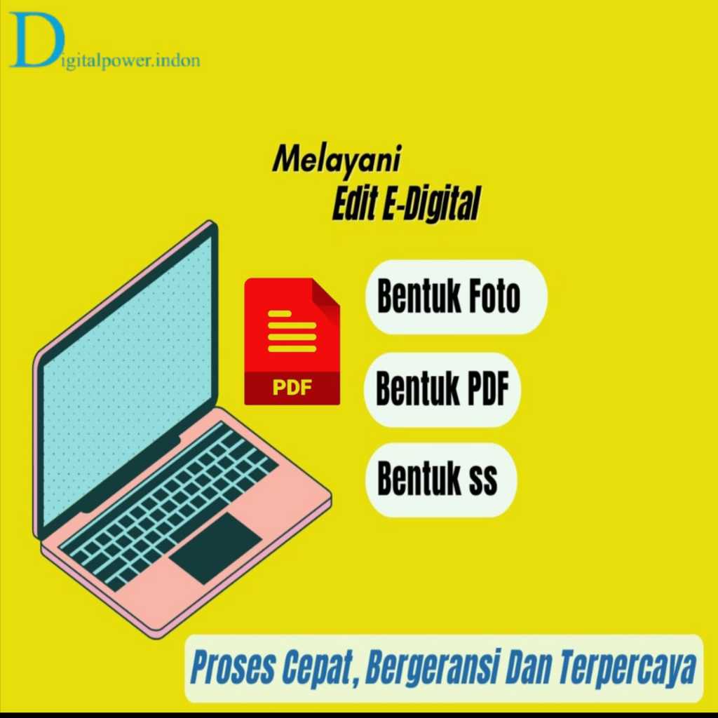 Jual Jasa Edit Foto, PDF, Hasil SS, Hasil Scan Serta Dokumen Liannya ...