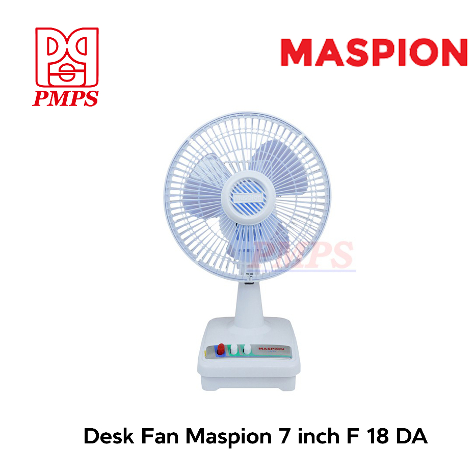 Jual Kipas Angin Meja 7 Inch Maspion Desk Fan F 18 DE | Shopee Indonesia