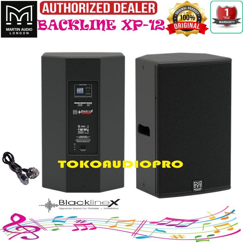Jual Martin Audio Blackline XP12 12" Compact powered two-way Speaker ...