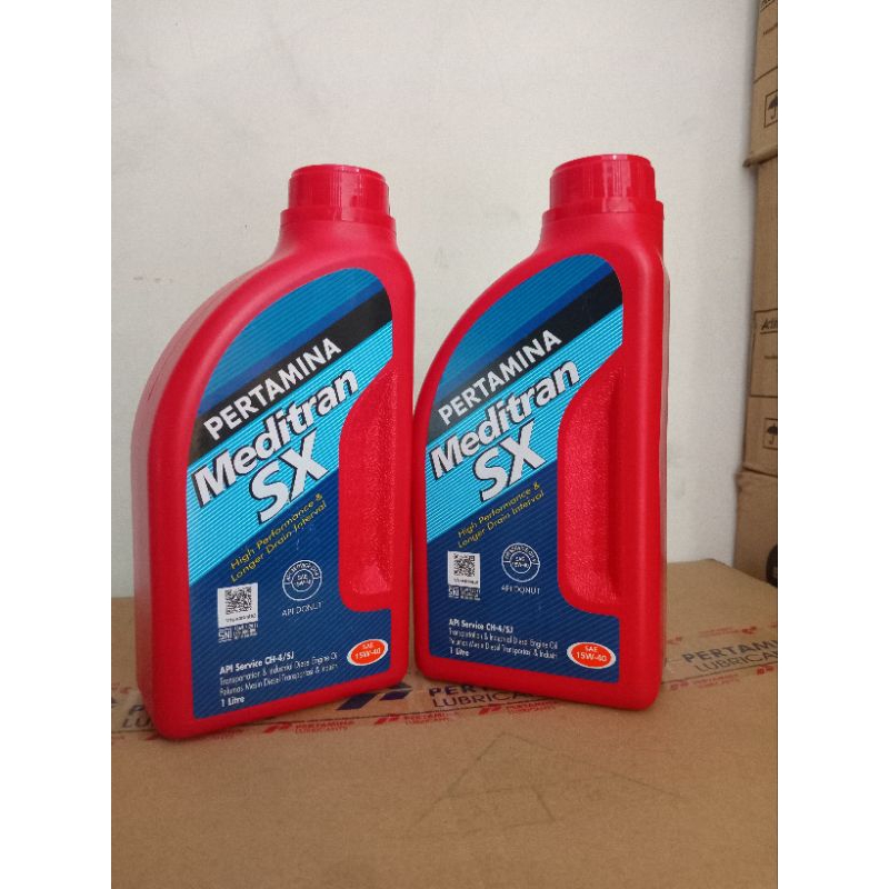 Jual PERTAMINA MEDITRAN SX 1L X 20 BOTOL / PERTAMINA LUBRICANT | Shopee ...