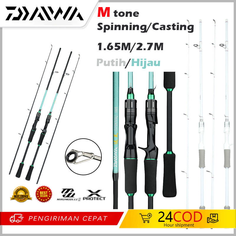 Jual Rod Pancing Seri Joran Daiwa, Incaran di Dunia Pancing-Desain dua bagian, cocok untuk ...