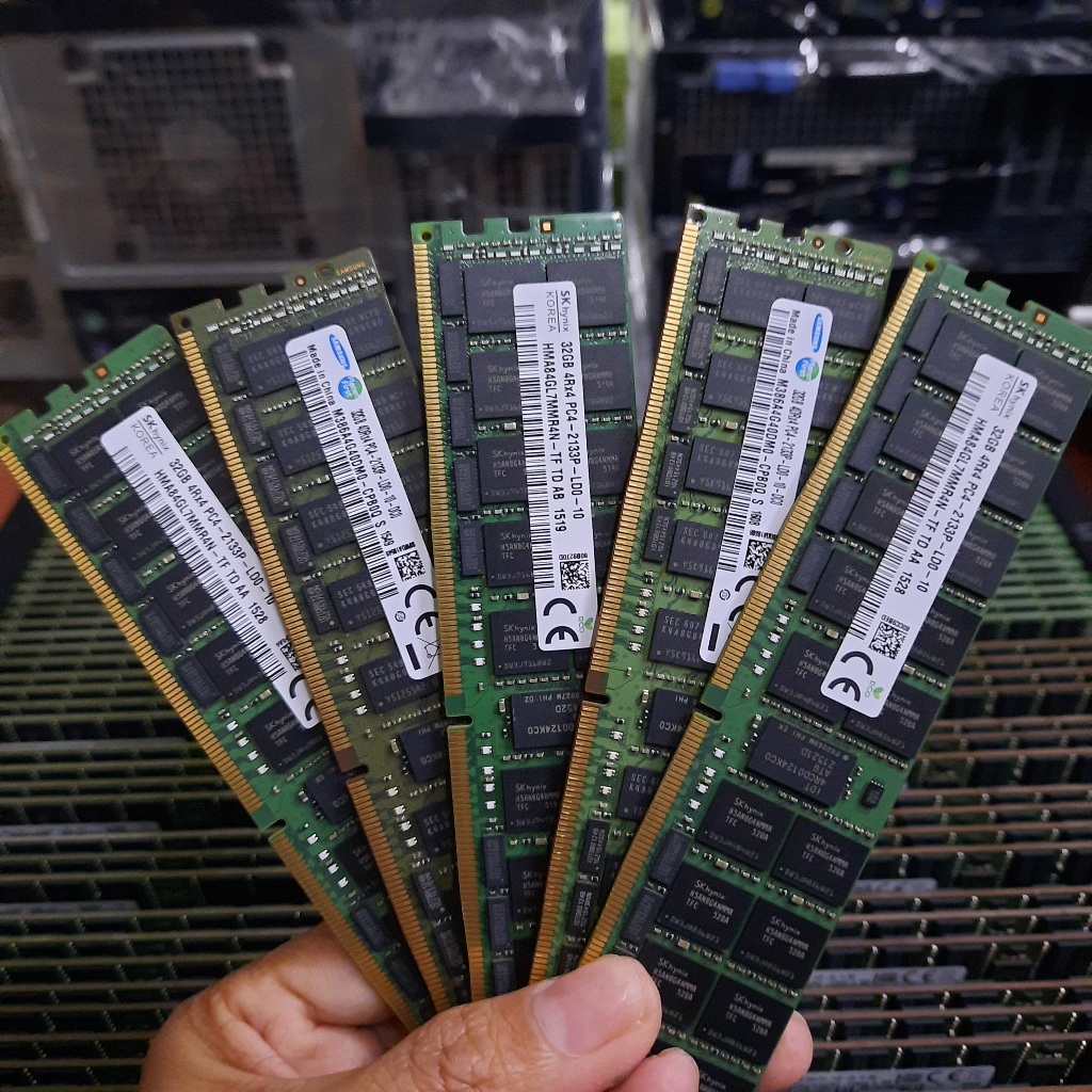 Jual Memory Ram ECC server 32Gb ddr4 PC4-2133p/ 2400T/2666v Ecc Reg ...