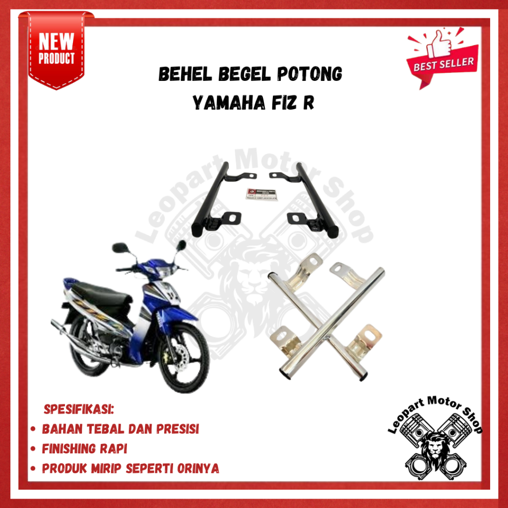 Jual Begel Behel potong samping Yamaha F1Z R/Vega R lama Crume Hitam ...