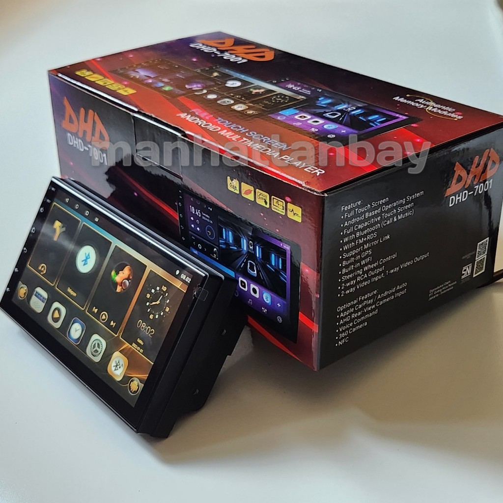 Jual Head Unit Android 7 inch Double Din Android DHD 7 inch | Shopee ...