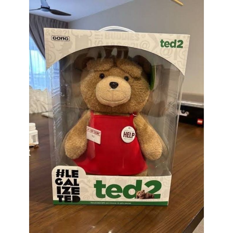 Jual POPMART POP MART X GONG TED 2 ACTION PLUSH DOLL Original 100% ...