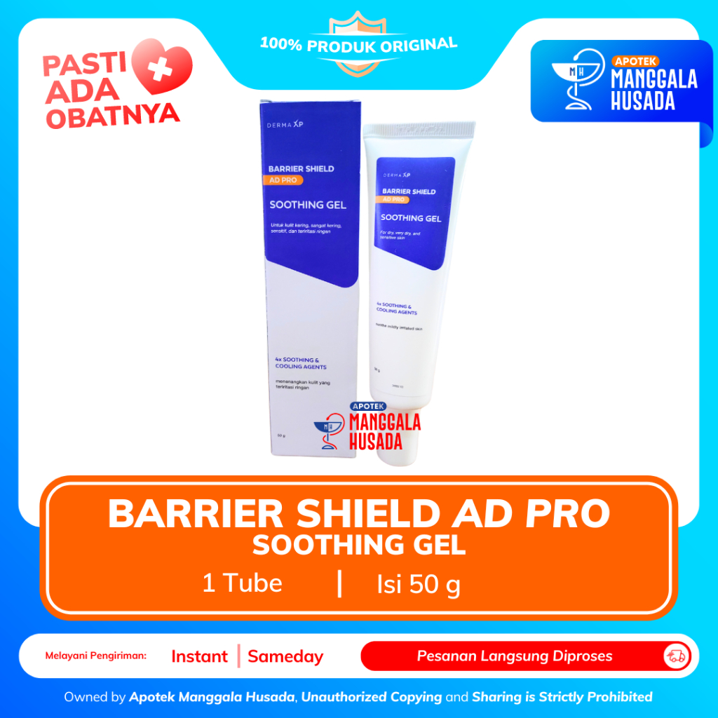 Jual BARRIER SHIELD AD PRO SOOTHING GEL @ 50 GR | Shopee Indonesia