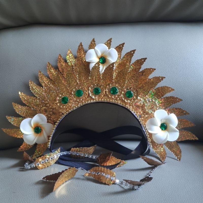 Jual Mahkota Sunting Adat Bali. Cocok Untuk Acara Karnaval, Pentas Seni ...
