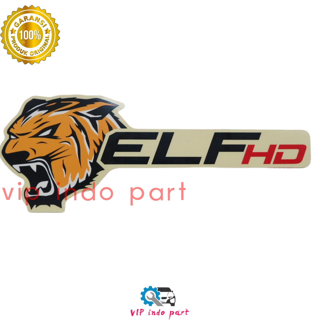 Jual Decal sticker stiker ELF HD ELF macan ORIGINAL | Shopee Indonesia